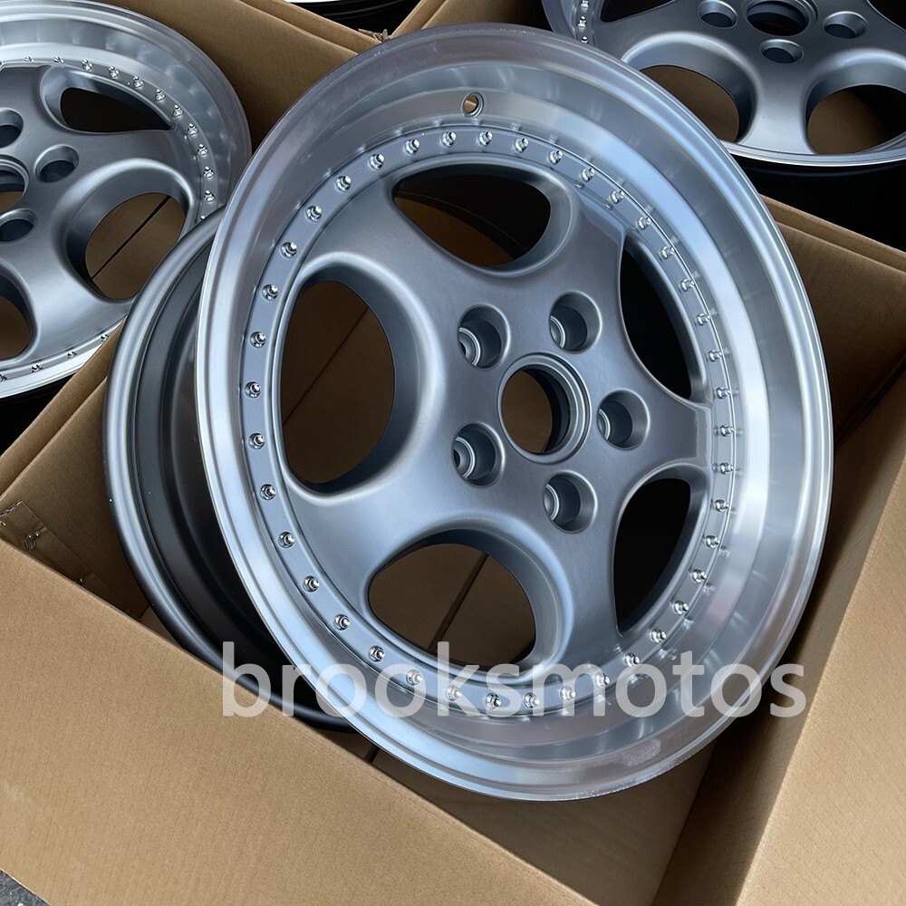 19" CLASSIC WIDE GRAY STYLE WHEELS RIMS FIT FOR PORSCHE 996 997 911 ...