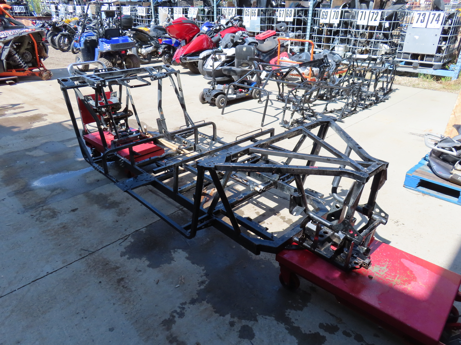 EB1239 2014 14 POLARIS RZR 4 800 FRAME CHASSIS VIN:4XAXE7EA1EB956861 | eBay