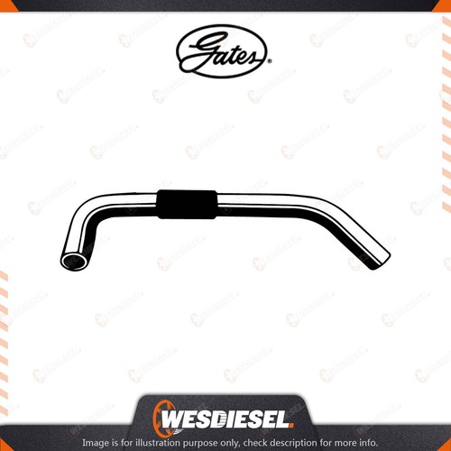 Gates Radiator Hose fits Toyota Corolla AE92 AE93 Sprinter AE92 1.6L ...