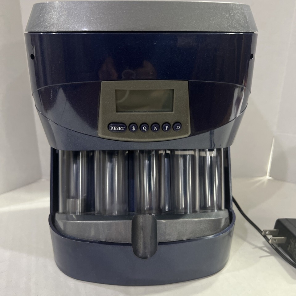 Magnif Motorized Electric Coin Sorter Automatic Sort Battery Powered ...