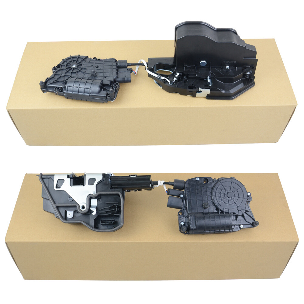 2*Front L+R Soft Close Door Lock Latch Actuators For BMW X5 E70, X6 E71 ...