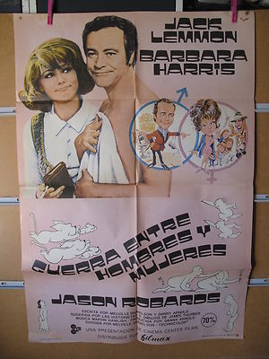 A3759 Guerra entre hombres y mujeres Jack Lemmon, Barbara Harris, Jason ...