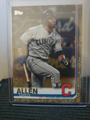 2019 Topps Series 2 #514 Greg Allen Gold Card 64/2019 | eBay