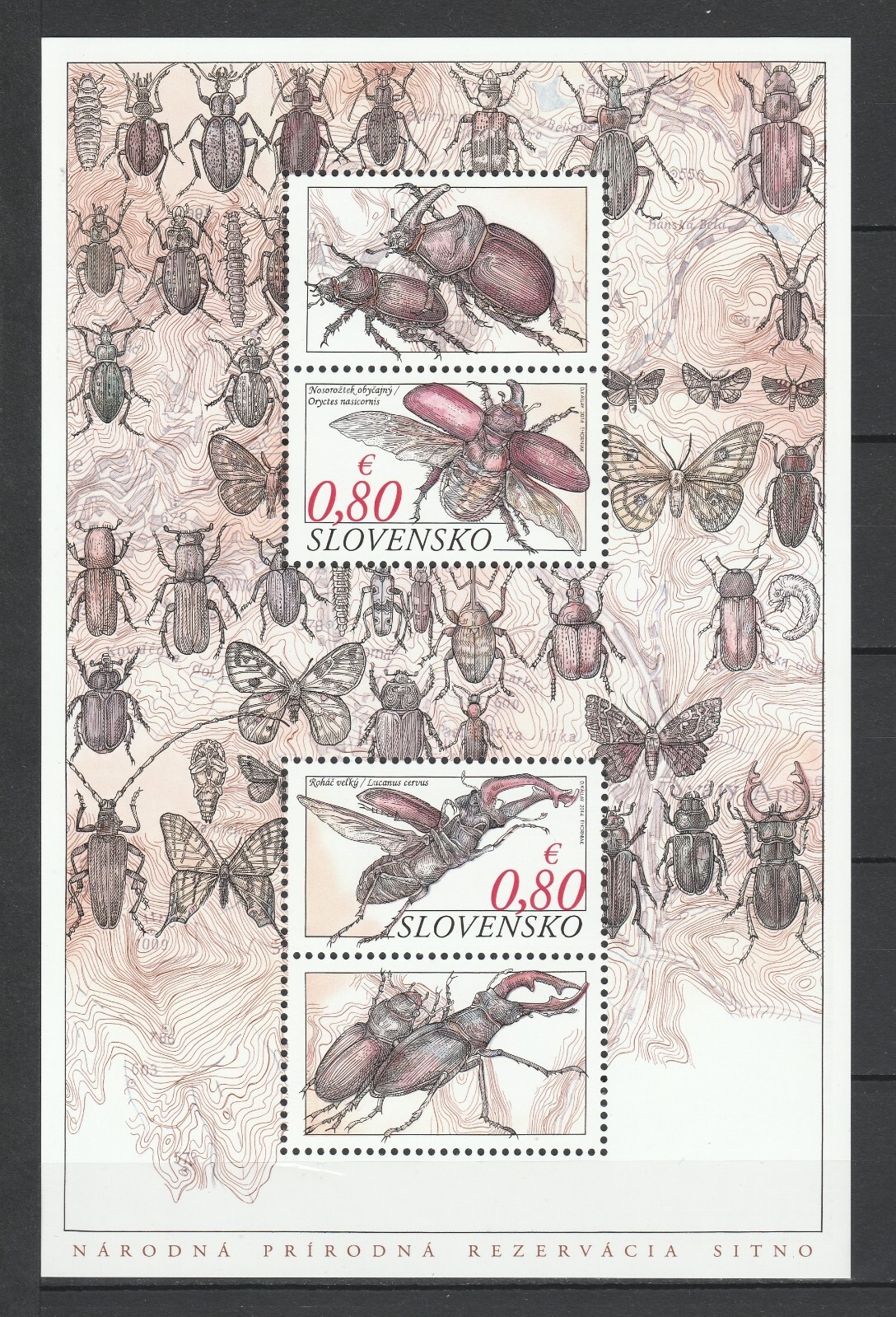 Slovakia 2014 Insects MNH sheet | eBay