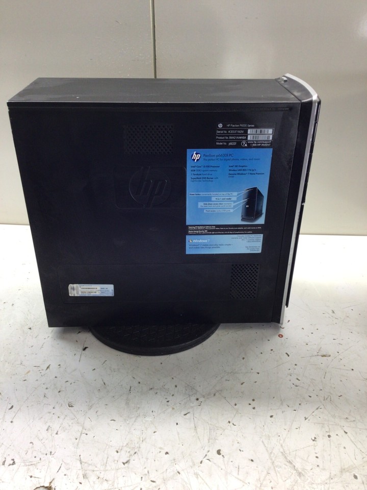 HP Pavilion P6000 p6630f Intel Core i3 550 3.20GHz 4GB NO HDD | eBay