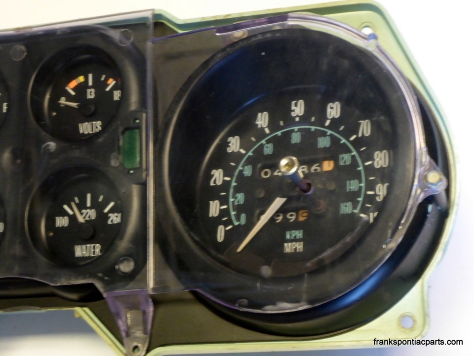 1977 Pontiac Can Am Gauges with Tach Tachometer Grand Am Grand Prix 74 ...
