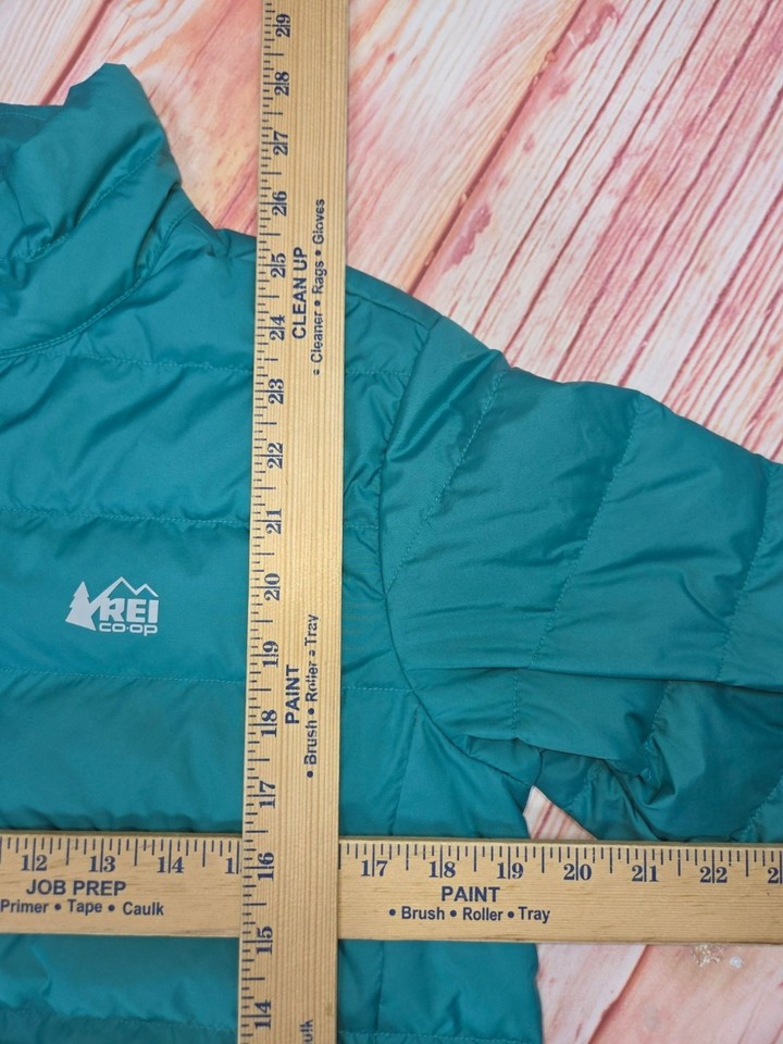 REI Co-Op Womens Teal Down Insulated Puffer Jacket XL | eBay