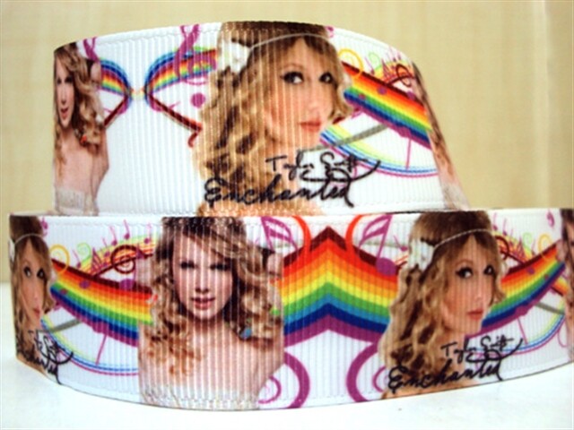 CHARACTER RIBBON - TAYLOR SWIFT | eBay UK