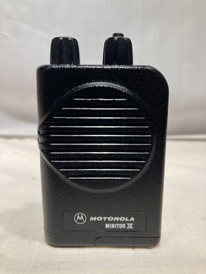 Motorola Minitor (4) IV Pager, VHF 151-158.9999 MHz, 2 CH Stored Voice ...