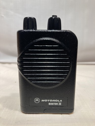 Motorola Minitor (4) IV Pager, VHF 151-158.9999 MHz, 2 CH Stored Voice ...