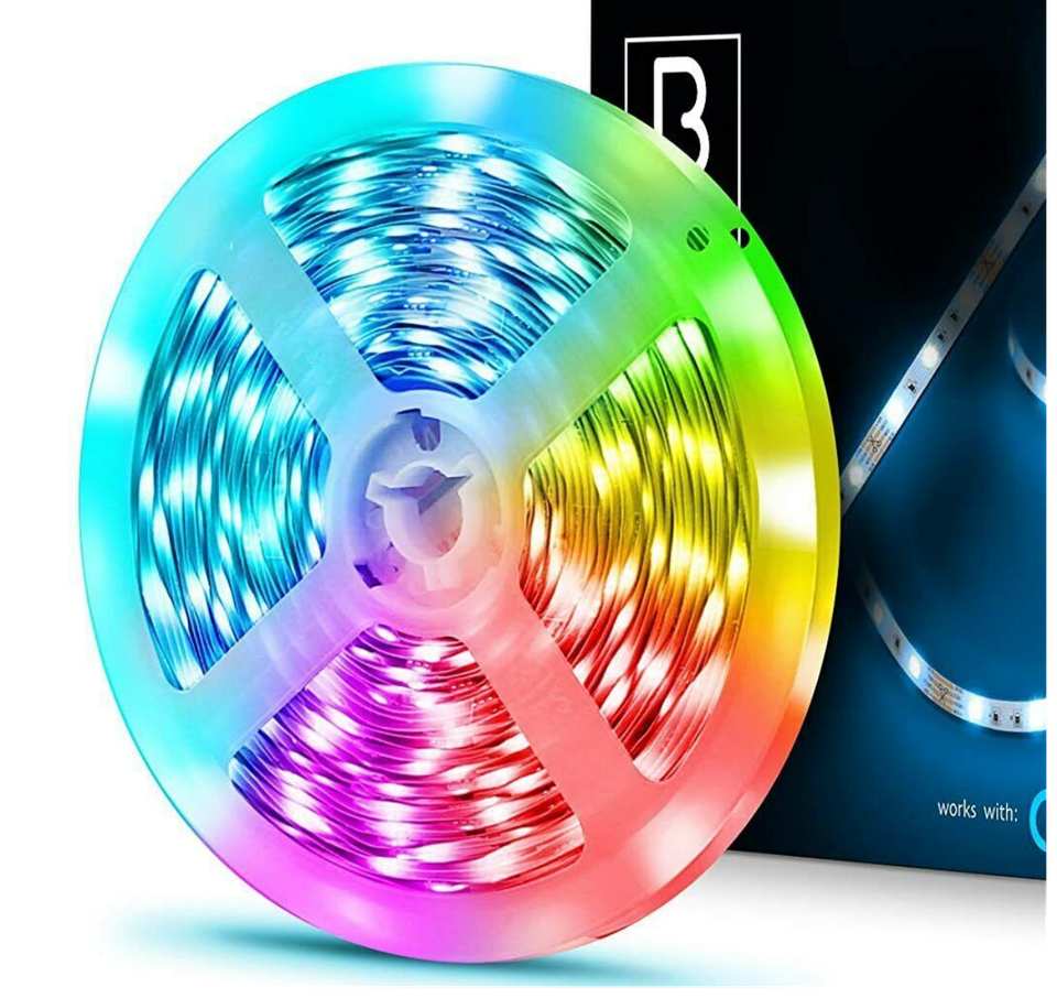 16Ft LED Strip Lights 5050 RGB Color Change Remote For Rooms Bar USA | eBay