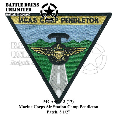 Marine Corps Air Station Camp Pendleton Patch (MCAS CamPen USMC) | eBay