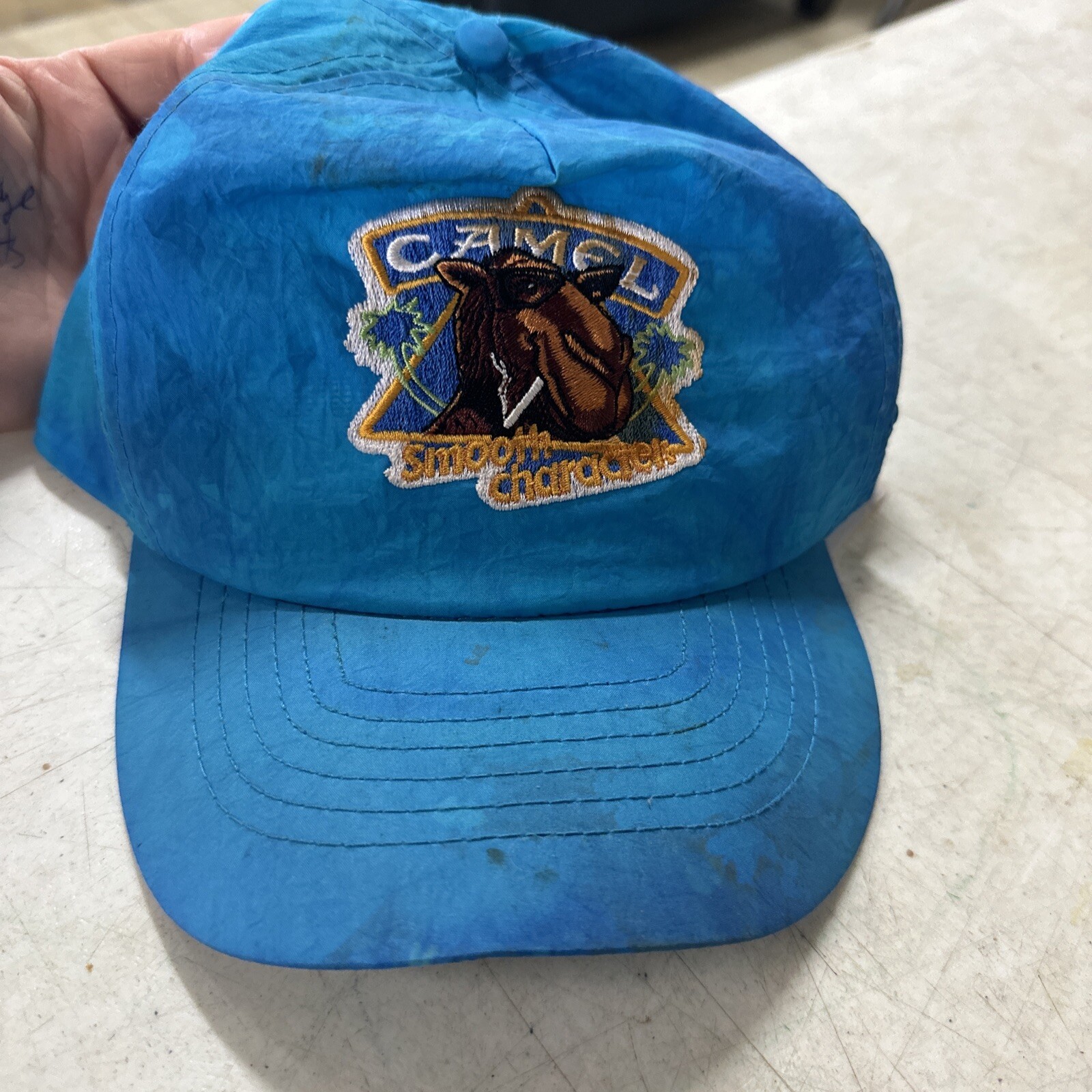 Adjustable Vintage Camel Smooth Character Hat Cap - B… - Gem