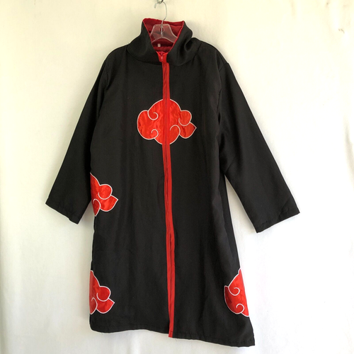 Naruto Akatsuki Uchiha Itachi Robe Cloak Anime Cosplay Costume Mens ...