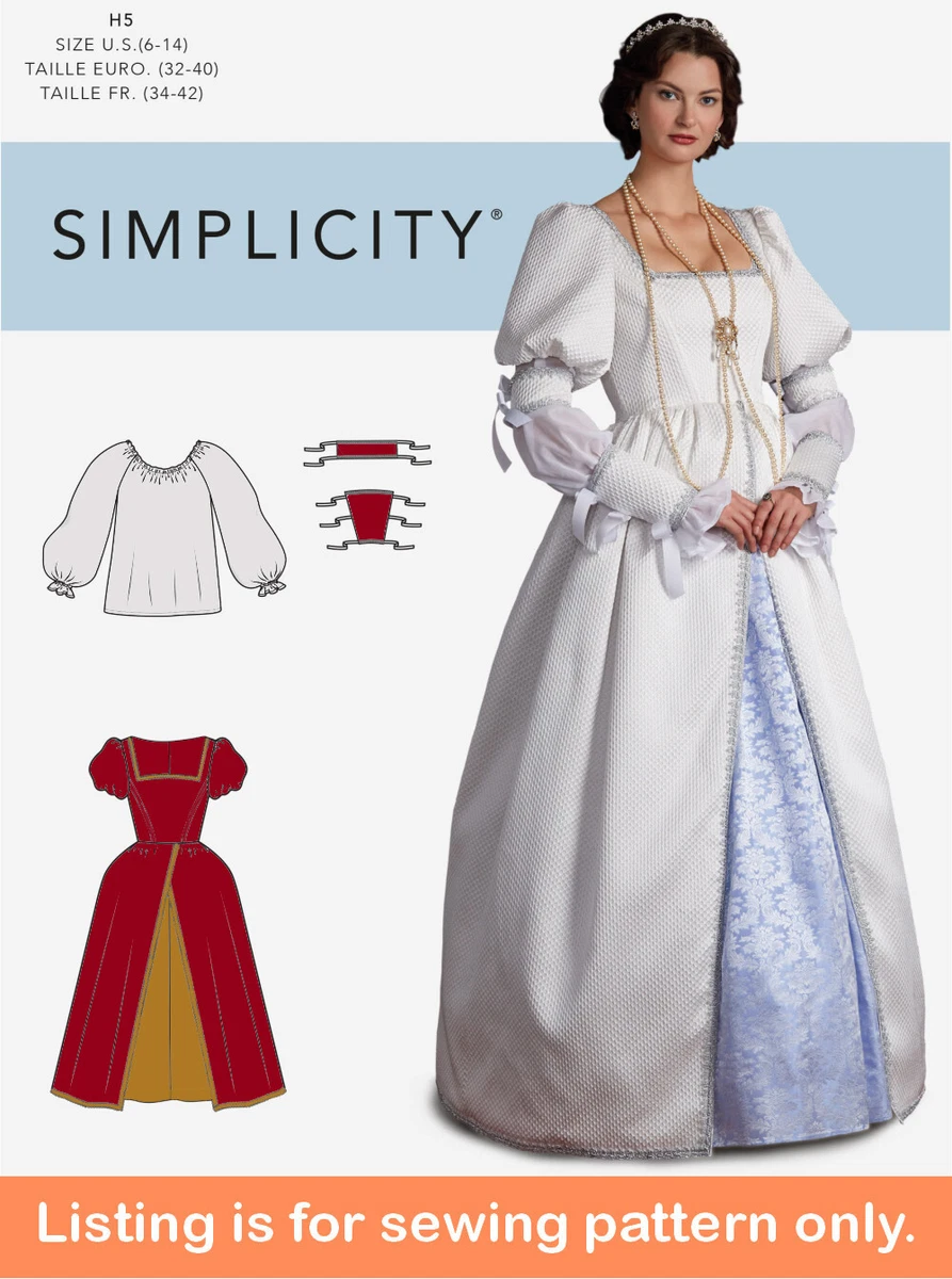 Renaissance Gown Pattern