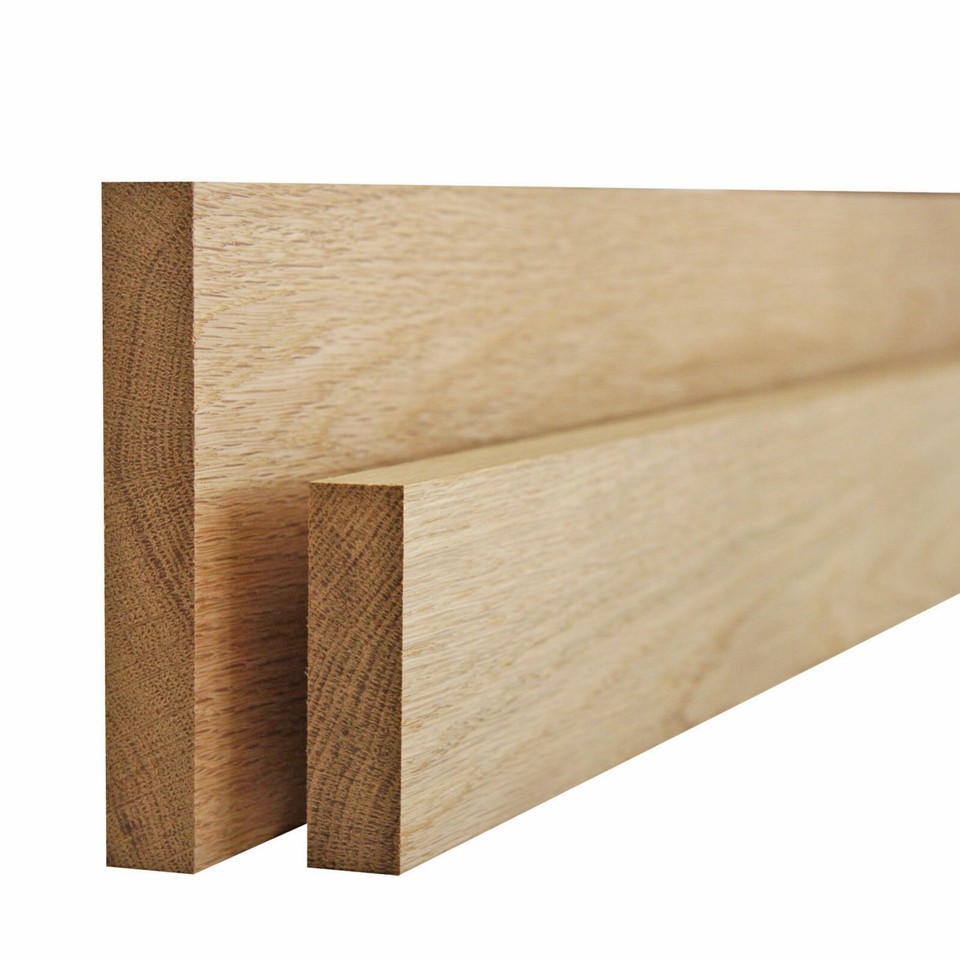 Solid White Oak 32mm PAR Planed All Round 2.4m length | eBay UK