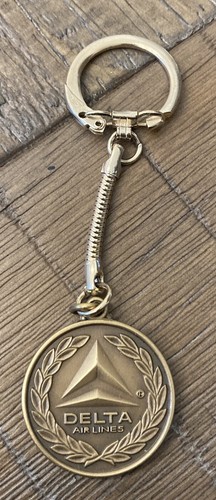Vintage Delta Airlines 1973 Commemorative Keychain Half Million ...