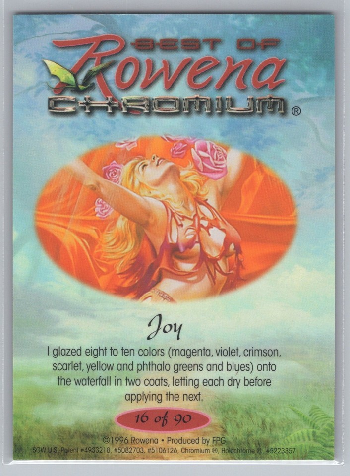 1996 Best of Rowena Chromium #16 Joy | eBay
