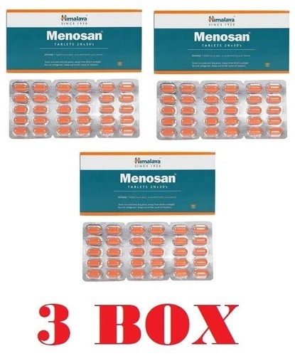 Himalaya Menosan Tablets 60s x3 | Women's Herbal Wellness | Exp 06/2027 ...