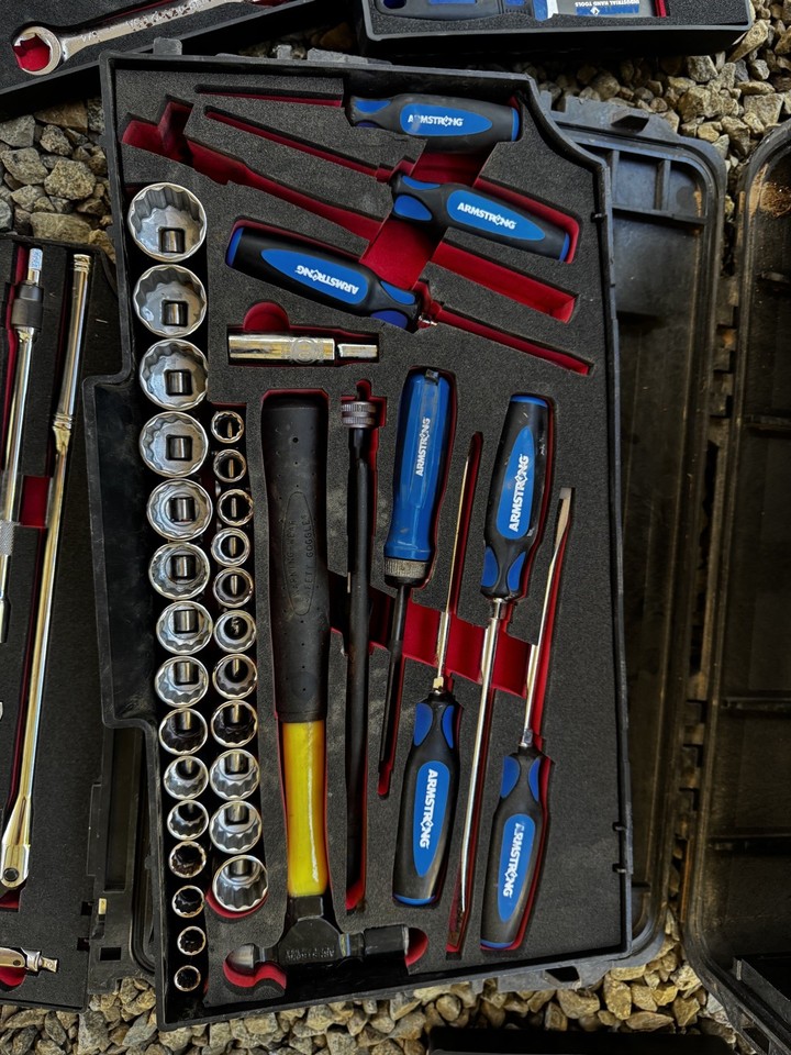 US Military Armstrong GMTK General Maintenance Tool Kit w Pelican Case ...