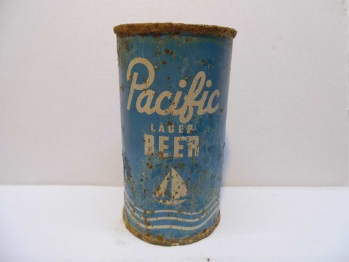 PACIFIC LAGER IRTP FLAT TOP BEER CAN~RAINIER BRG, SAN FRANSICO, CAL | eBay