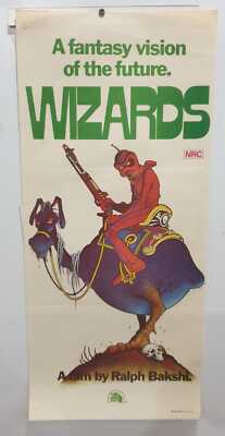 ORIGINAL DAY BILL MOVIE POSTER - WIZARDS - 1977 | eBay