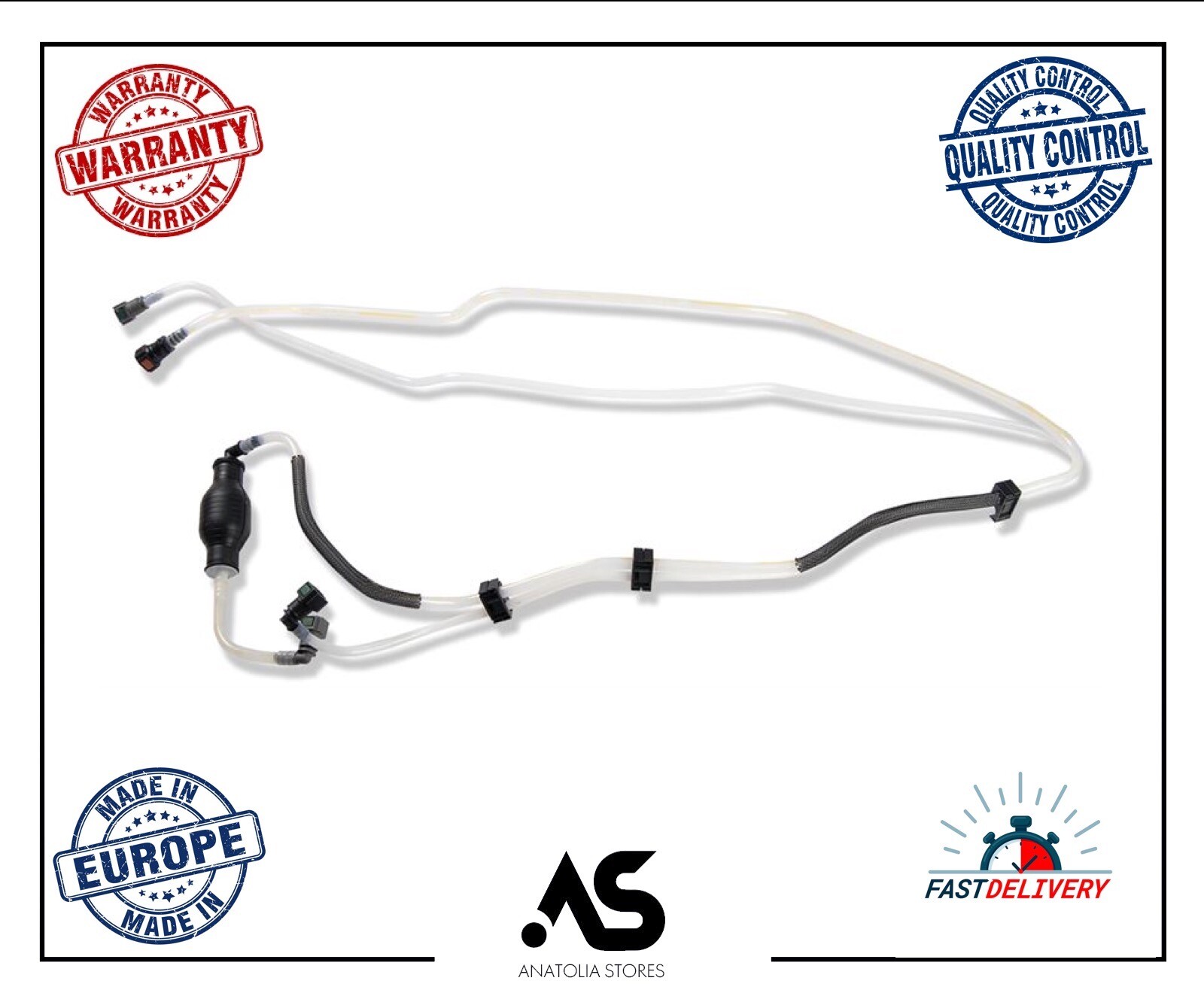 Fuel Line Pipe Hose With Pump For Renault Clio Mk2-3-4 Kangoo 1.5 Dci ...