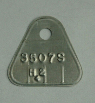 1963-64 STUDEBAKER CARBURETOR ID TAGS CARTER AFB'S 3588S 3589S 3725S ...