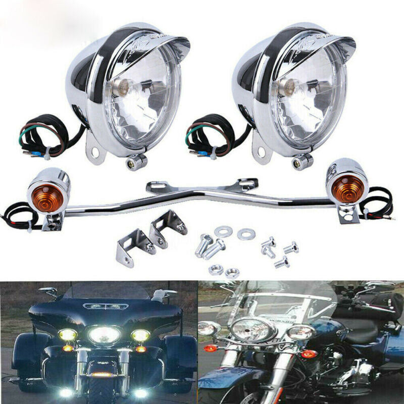 Passing Turn Signals Lights Bar Kit For Yamaha Road Star XV 1600 1700 ...