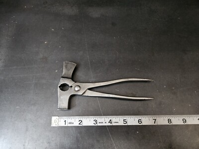 VINTAGE STAHL GERMAN MULTI TOOL PLIERS HATCHET HAMMER PRYBAR PULLER ...