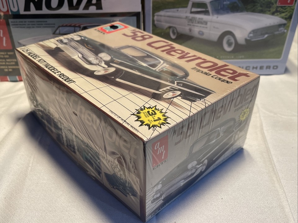 AMT/ERTL Model Kit: 1966 Chevy Nova [Factory Sealed] NIB LOT OF 3 | eBay