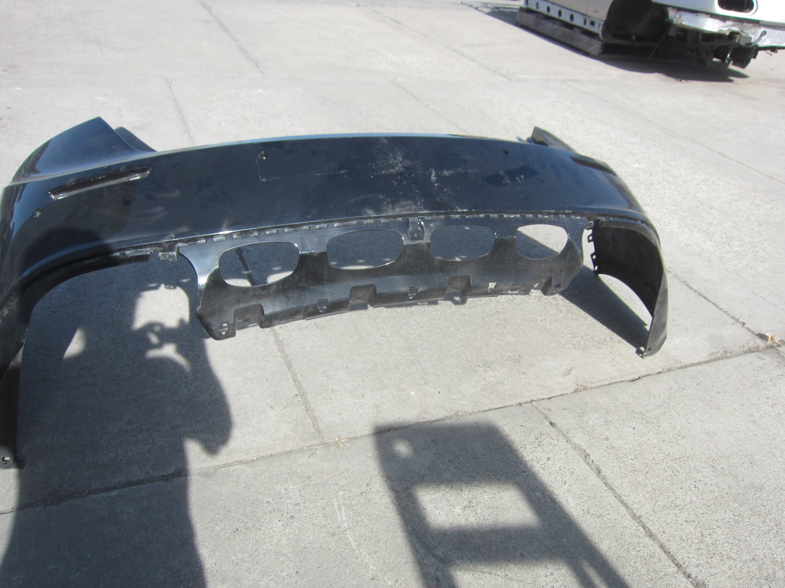 Maserati Ghibli - Rear Bumper Cover / Black / 673004365 | eBay