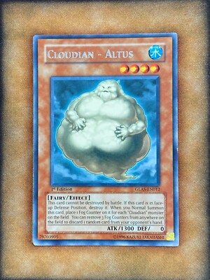 Yugioh Cloudian - Altus GLAS-EN012 Rare 1st Ed NM | eBay Australia