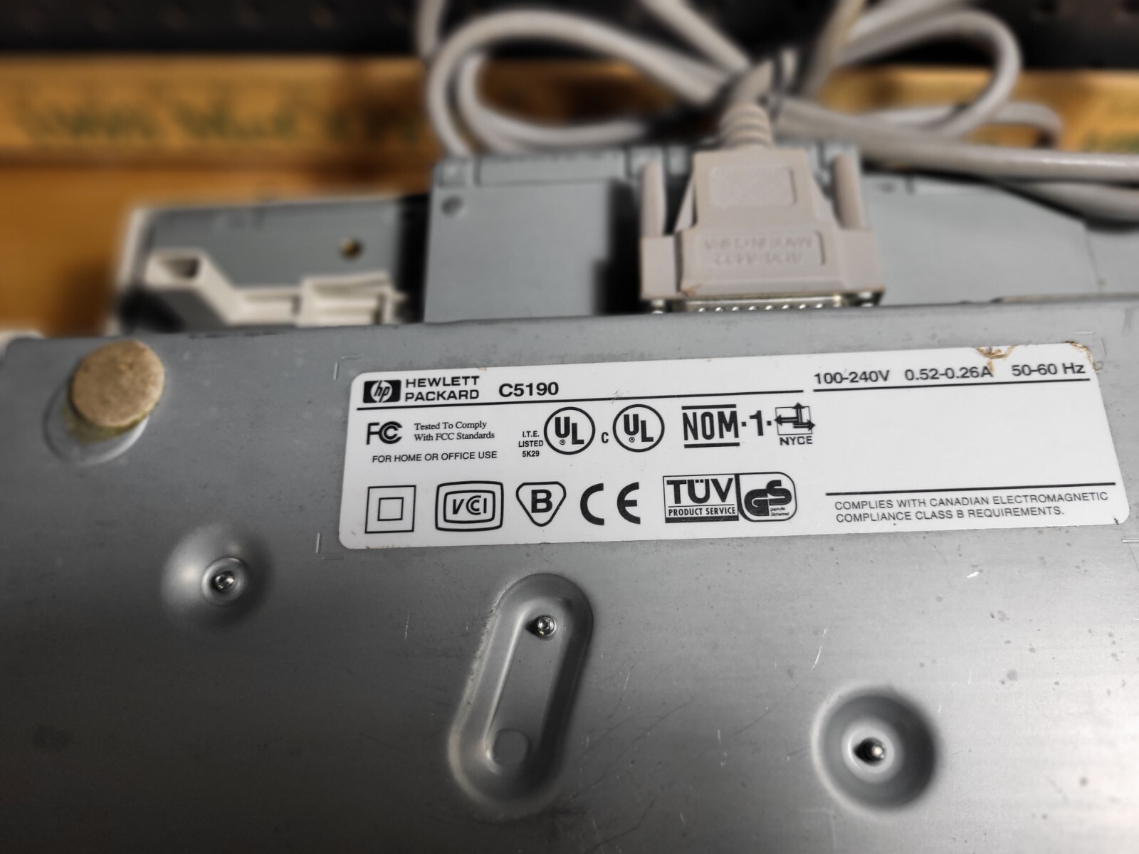 HP Hewlett Packard ScanJet 5100C Scanner Works w/CD - No Power Cord | eBay