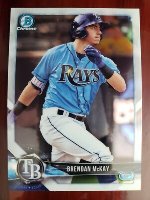 BRENDAN McKAY 2018 BOWMAN CHROME ROOKIE CARD# BCP68 | eBay