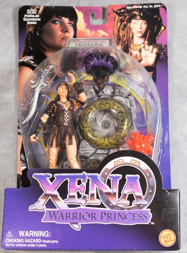 XENA WARRIOR PRINCESS VELASCA ACTION FIGURE WITH TRIBAL MASK - TOYBIZ ...
