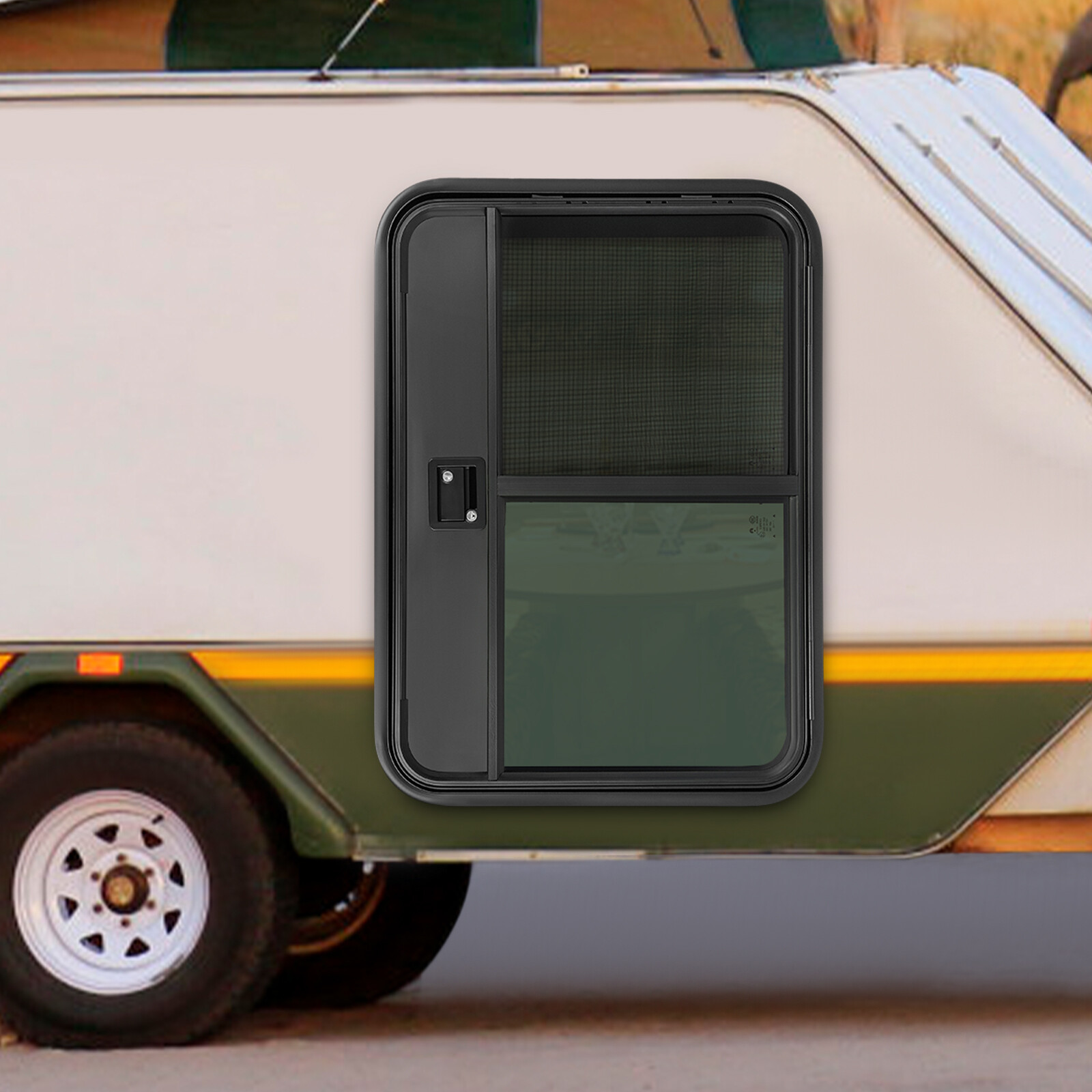 26*36 inch RV Camper Teardrop Trailer Door, Left Driver Side Trailer ...