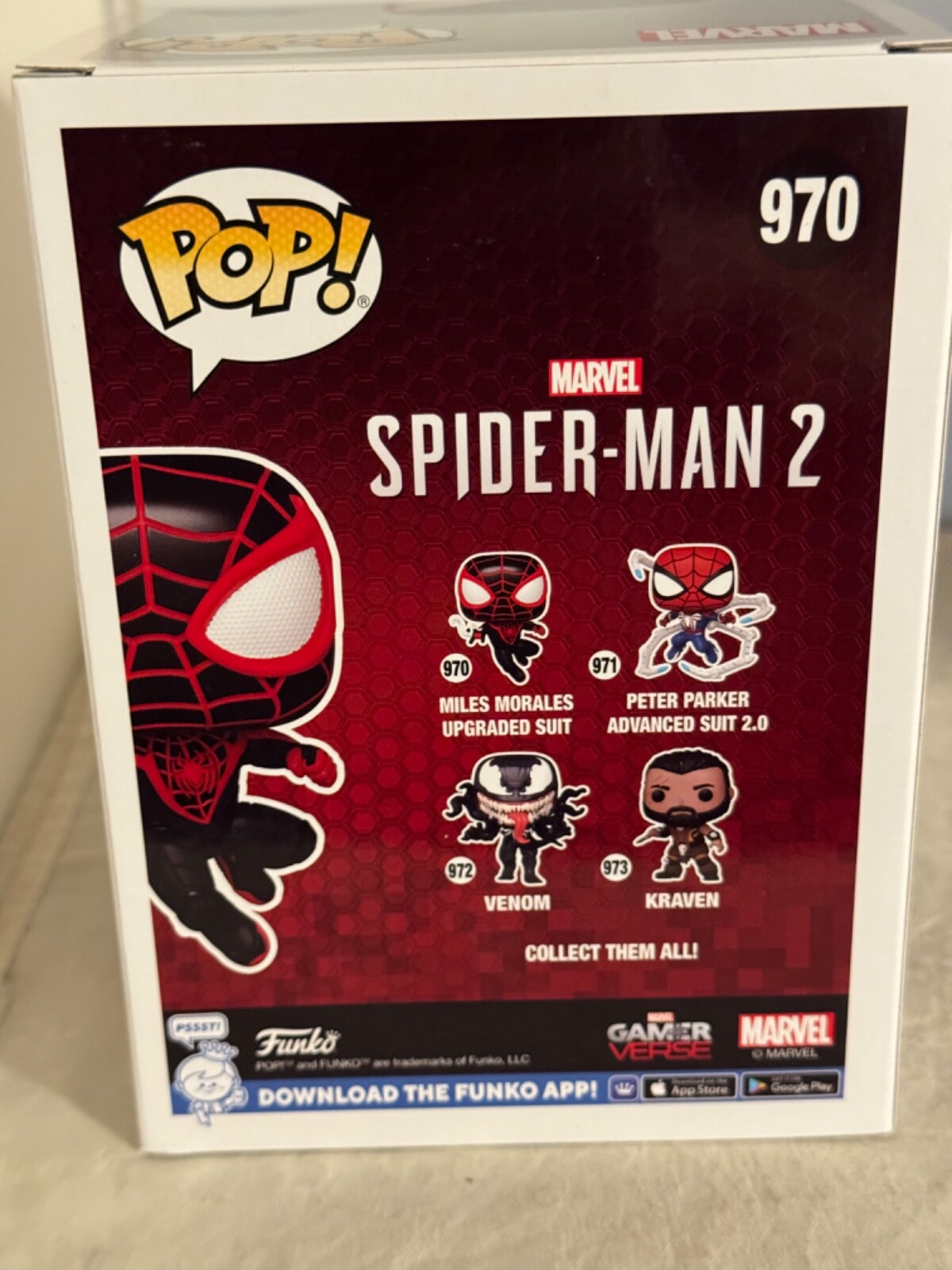 2024 Funko Pop Marvel Gamerverse Spiderman 2 Miles Morales Upgraded ...