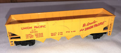 TYCO - 40’ Hopper Car Union Pacific U.P. 62040 HO Scale | eBay