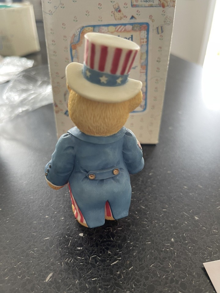 Cherished Teddies Sam 302619 4th July Independence Day America !! B1 | eBay