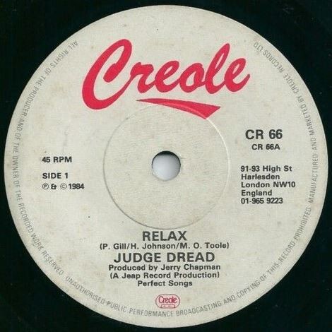 Judge Dread - Relax (7", Single) | eBay UK
