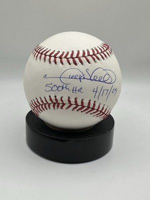 Gary Sheffield Signed Autograph Official Major League Baseball 500 Home ...