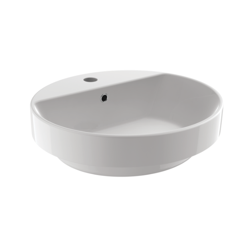 450*410*165mm Gemelli Ceramic Oval Semi-inset Basin With Waste | eBay ...