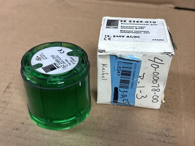 NEW Rittal SZ 2369.010 Green Stack Light 12-240 V AC/DC FAST SHIPPING ...