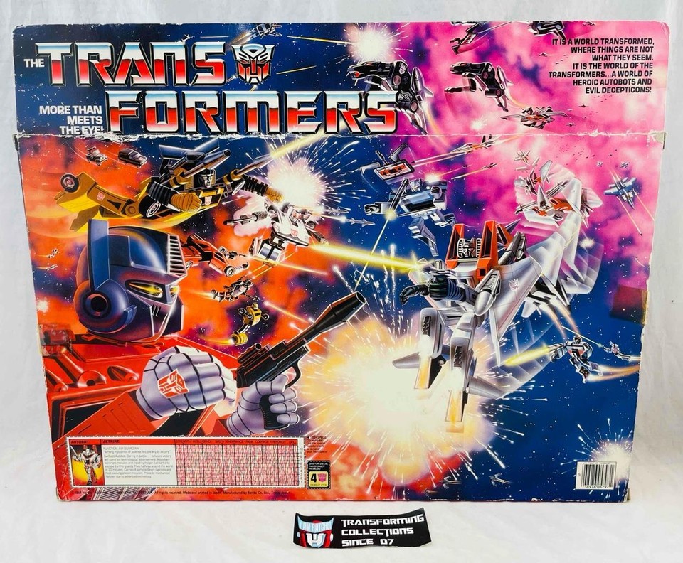 Transformers Original G1 1985 Jetfire Complete with Box | eBay