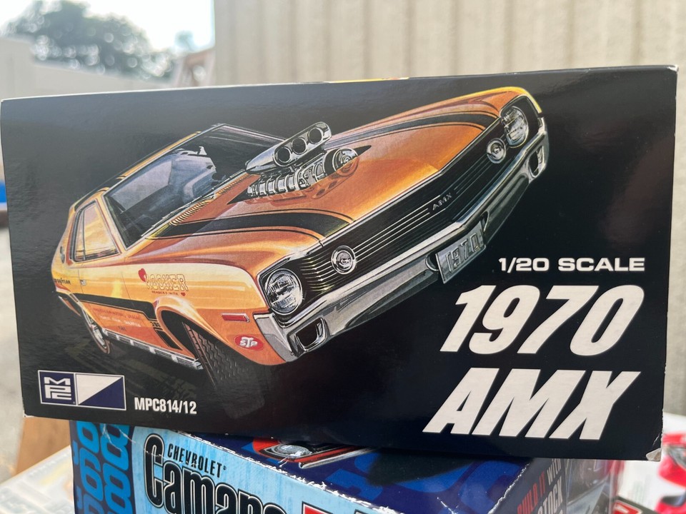 MPC # 814/12 1/20th SCALE 1970 AMX MODEL KIT | eBay