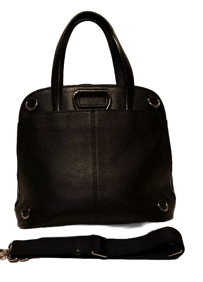 BRIGHTON PRETTY TOUGH BLACK MILES CONVERTIBLE BACKPACK CROSSBODY ...