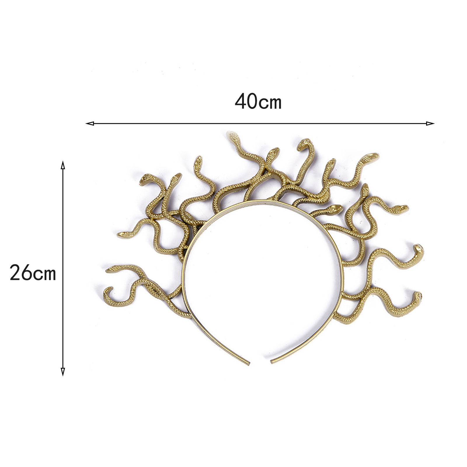 Hair Hoop Novelty Dressing Up Ancient Greek Mythology Snake Decor Head ...