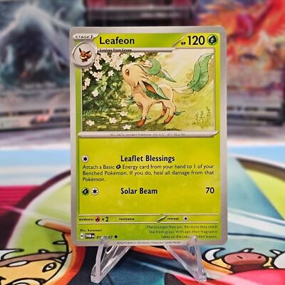Leafeon - 011/167 - Twilight Masquerade - Pokemon TCG - Non-Holo - NM ...