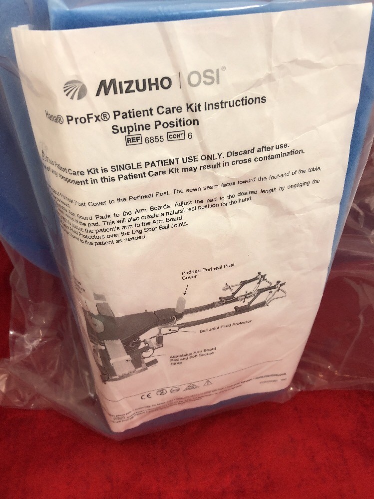ONE NEW MIZUHO OSI Hana ProFx Patient Care Kit Supine Position Kit REF ...